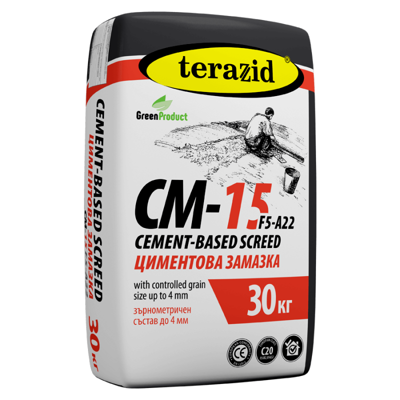 Terazid CM-15 - cement-based screed - Terazid