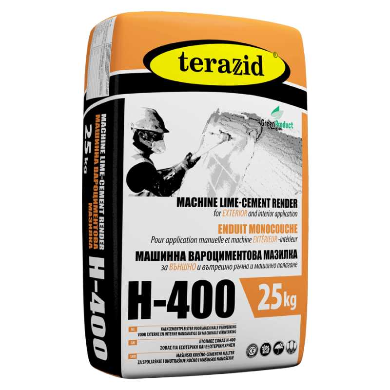 H-400 - lime-cement render - Terazid