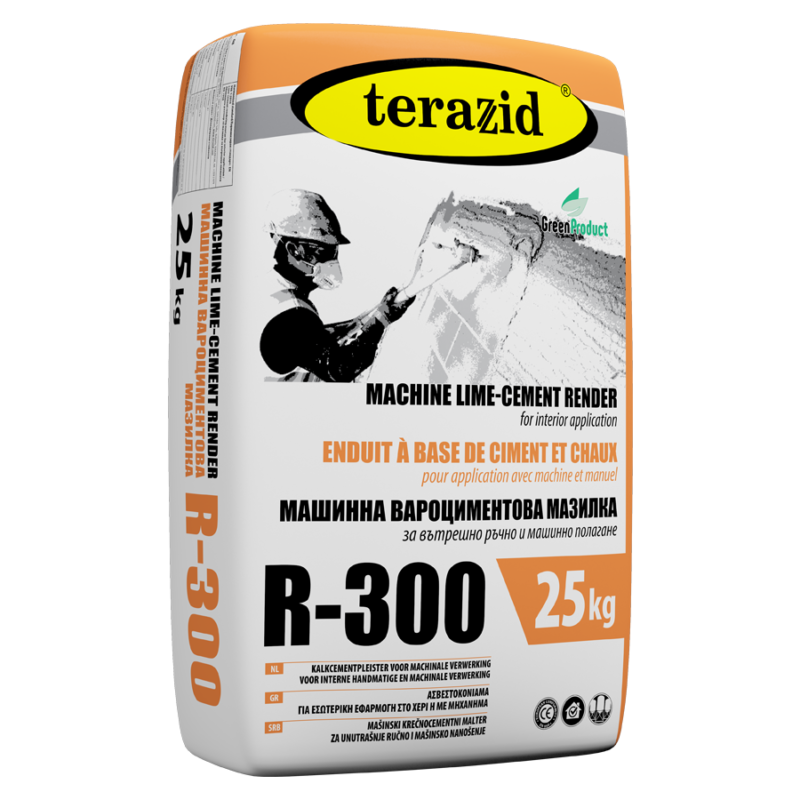 R-300 - lime-cement render - Terazid