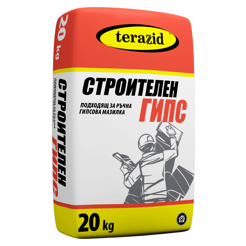 Construction gypsum for interior application TERAZID